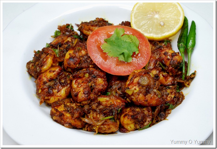 Spicy Prawn Roast | Yummy O Yummy